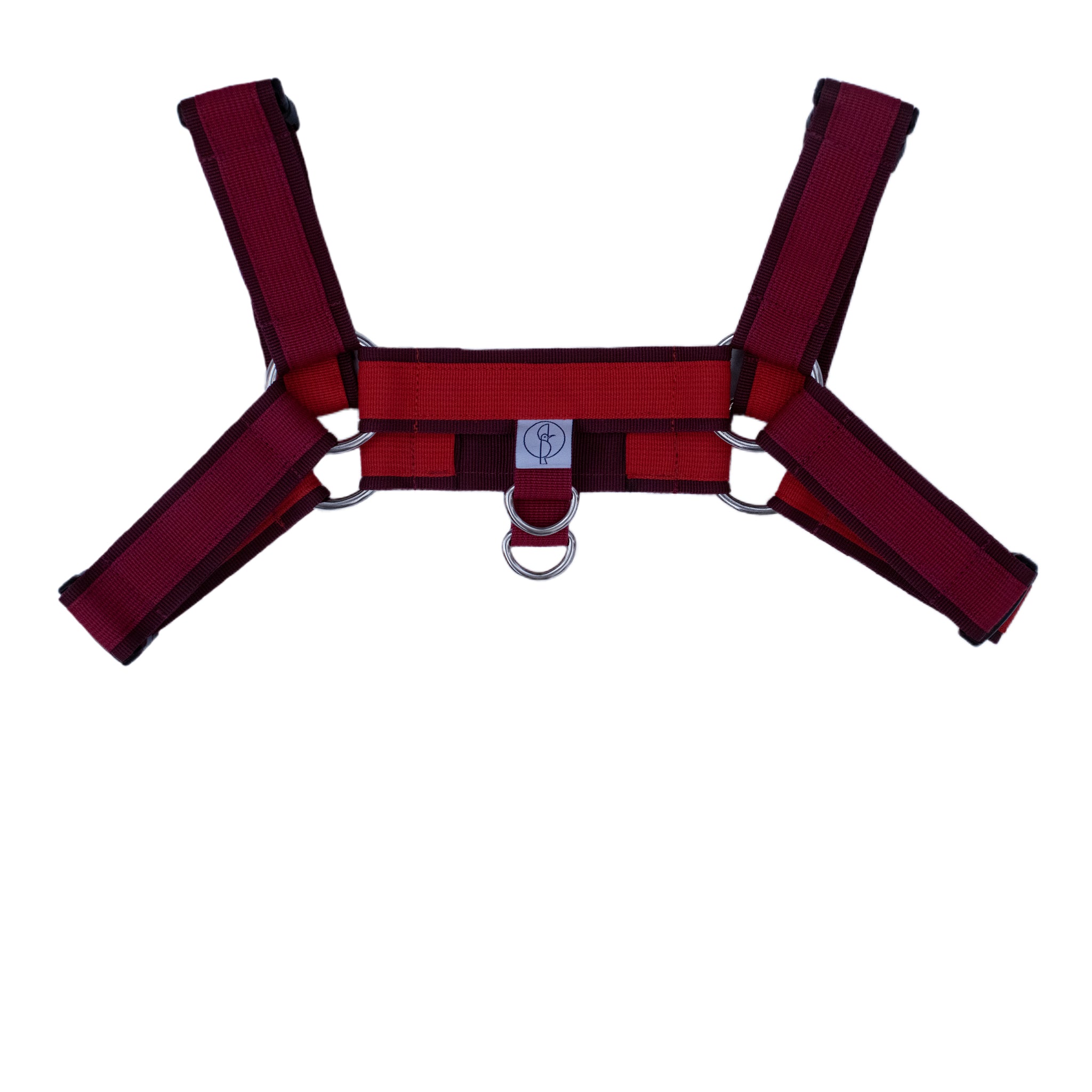 Restraint Sustainable Harness Red – Uriel Studio