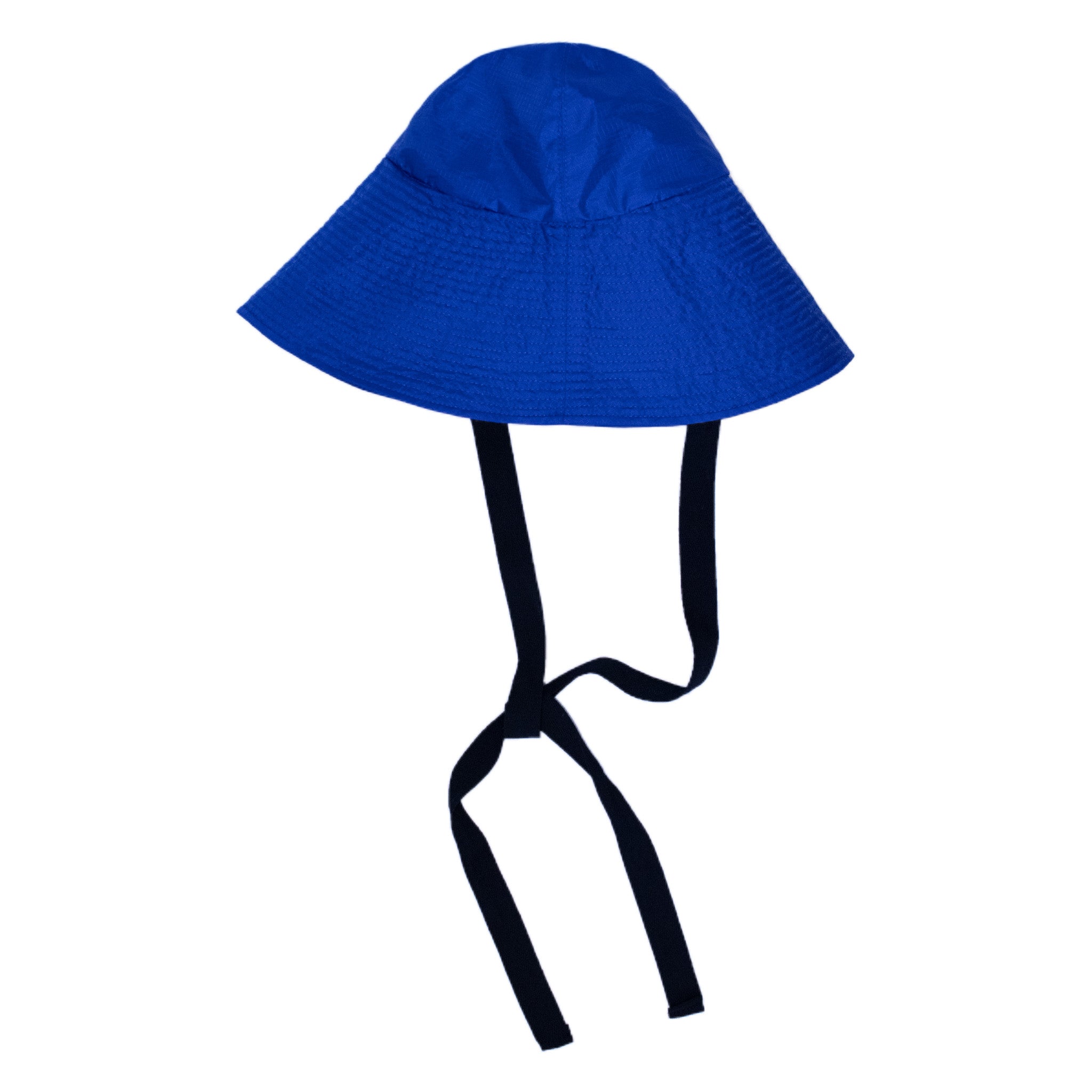 Round Bucket Hat In Royal Blue Ripstop – Uriel Studio